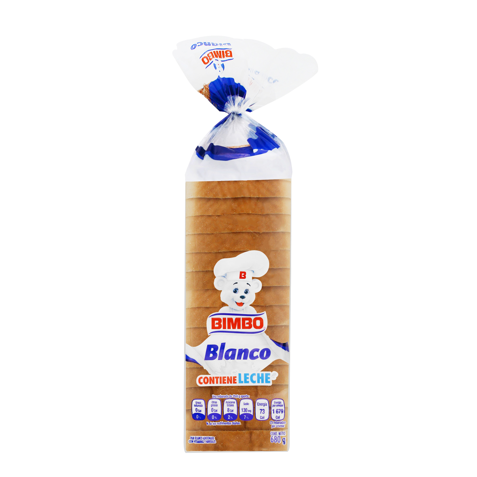 PAN BLANCO BIMBO 680 G | Infocode