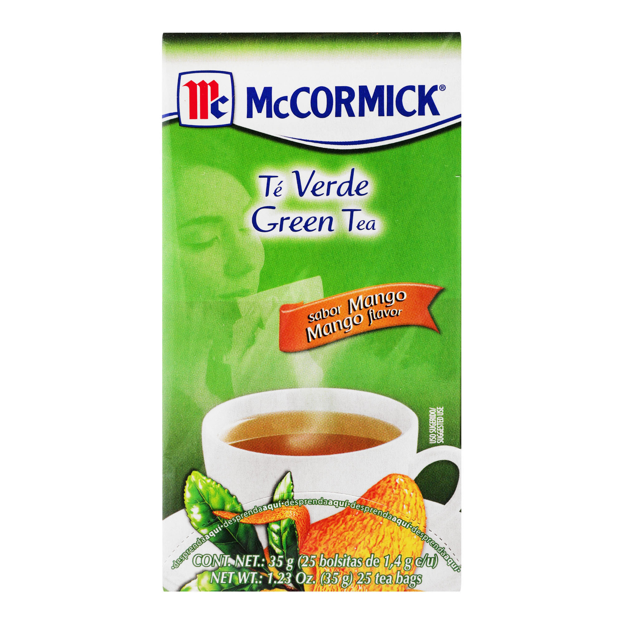 TÉ VERDE MCCORMICK 35 G | Infocode